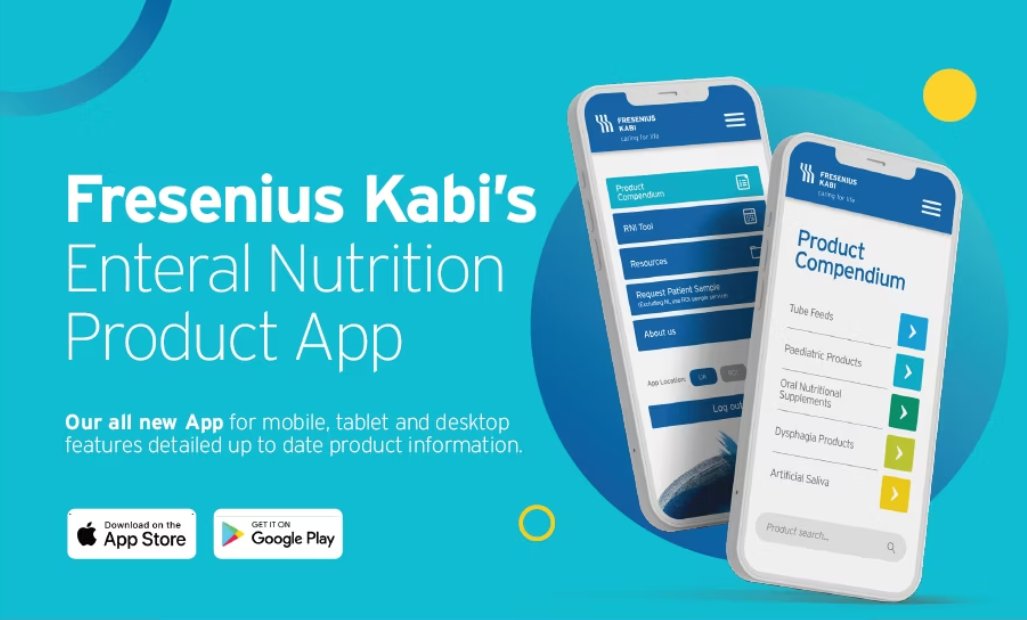 Fresenius Kabi Enteral Nutrition Product App